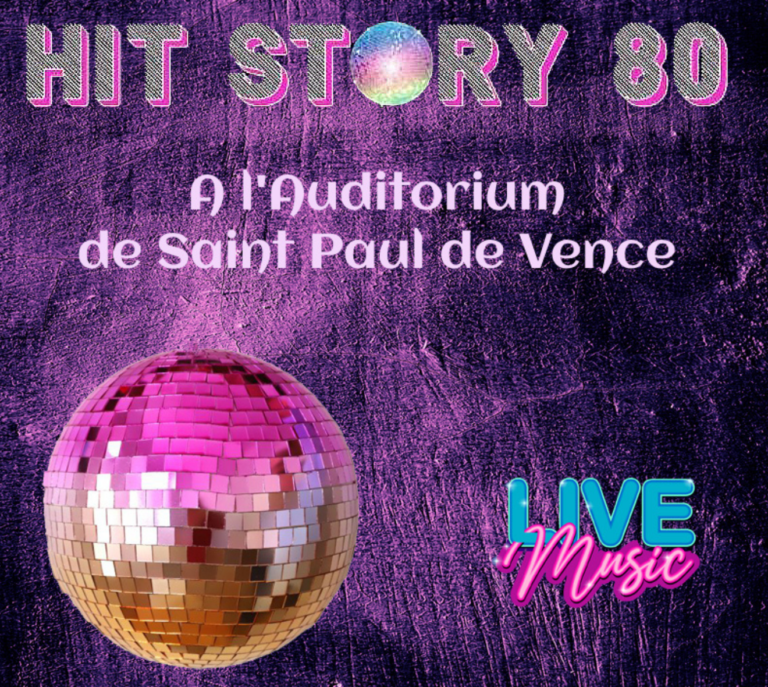 Concert “Hit story 80” par le groupe Artis’team - Saint-Paul-de-Vence